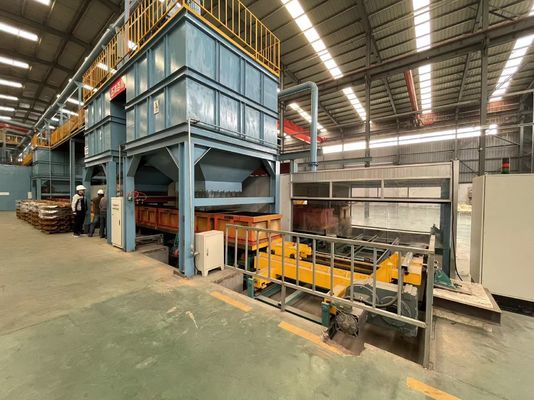 Shell Core Making Molding Line Of Resin Sand Foundry